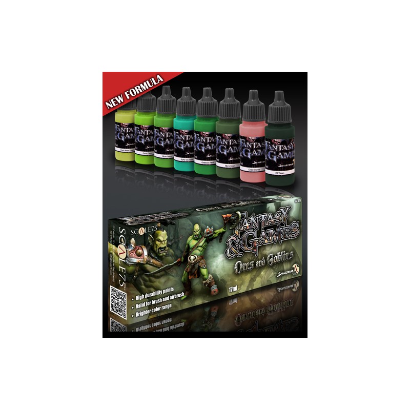 Scale 75: Scalecolor - Orcs And Goblins Paint Set