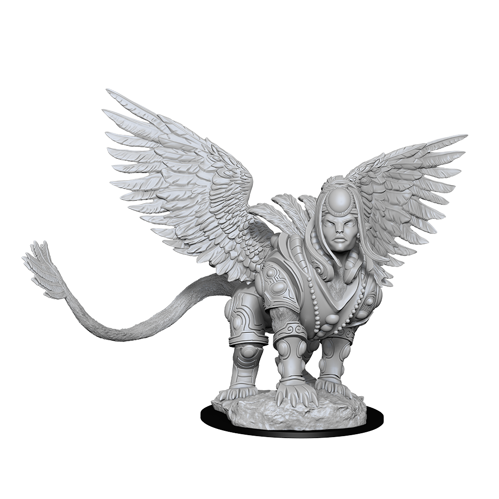 Magic the Gathering Unpainted Miniatures: Isperia, Law Incarnate (Sphinx)