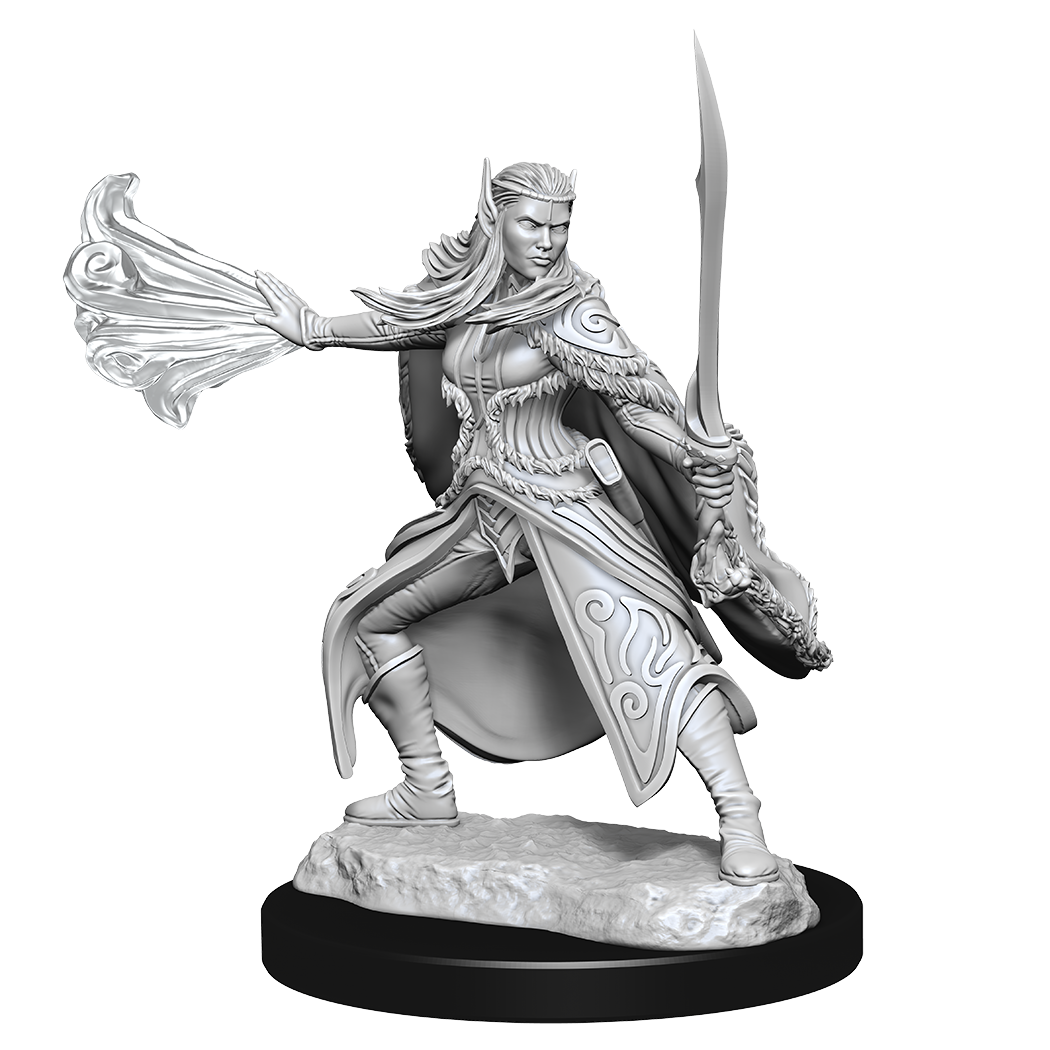 Wizkids Nolzur's Marvelous Miniatures: Winter EladrinÃ‚Â & Spring Eladrin