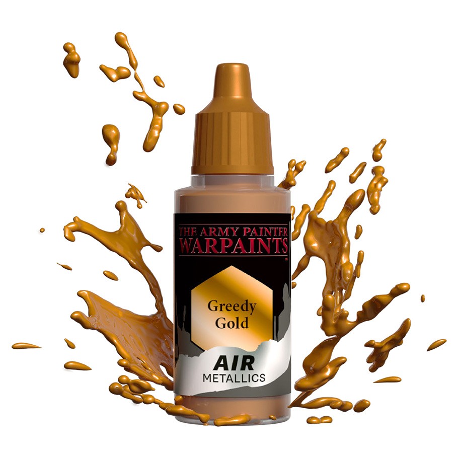 The Army Painter: Air Warpaints - Greedy Gold (18ml)