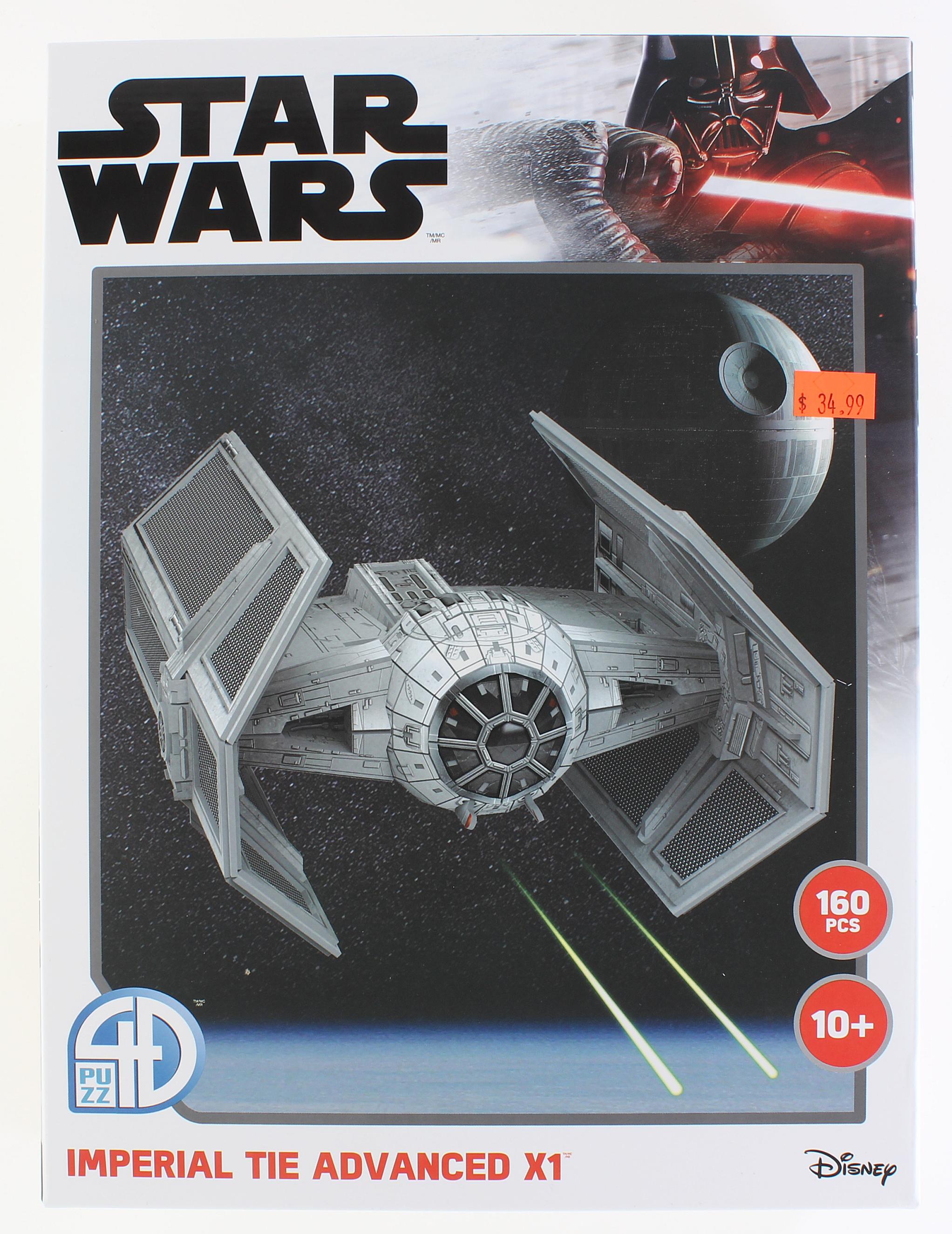 TIE Advance X1 Fighter 4D Paper Model Kit