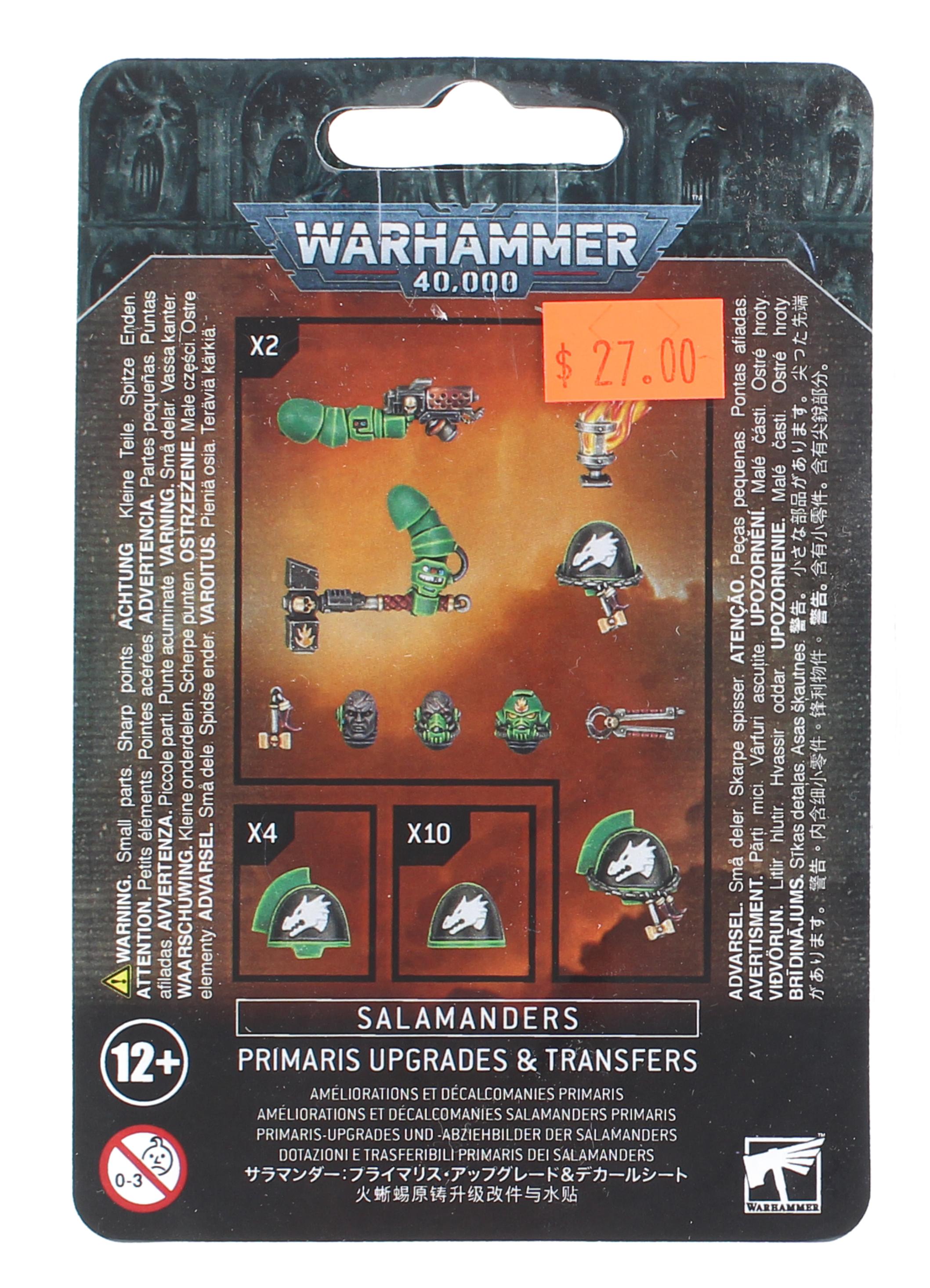 Warhammer 40K: Salamanders Primaris Upgrades & Transfers