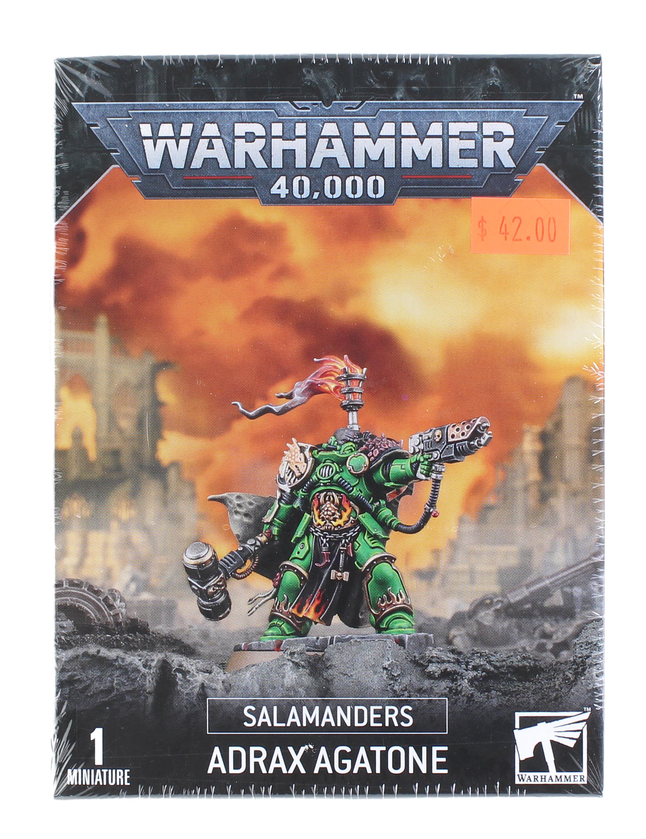 Warhammer 40K: Salamanders Adrax Agatone