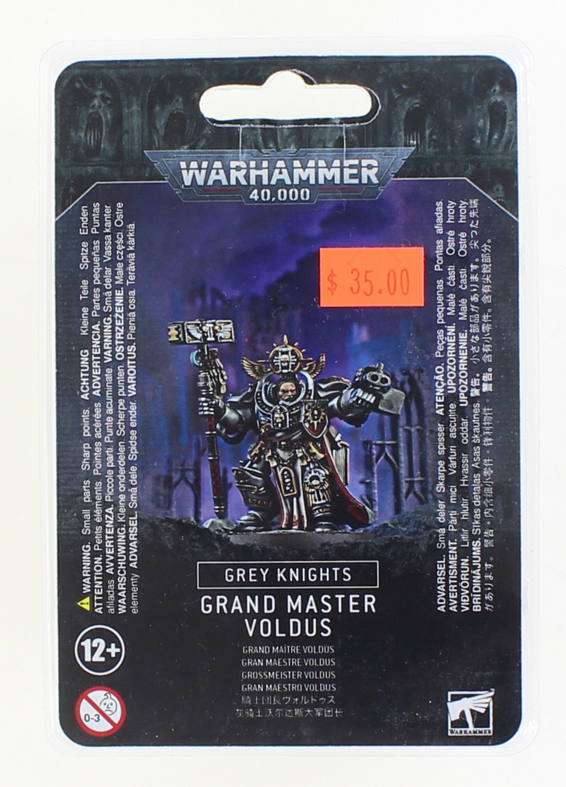 Warhammer 40K: Grey Knights - Grand Master Voldus