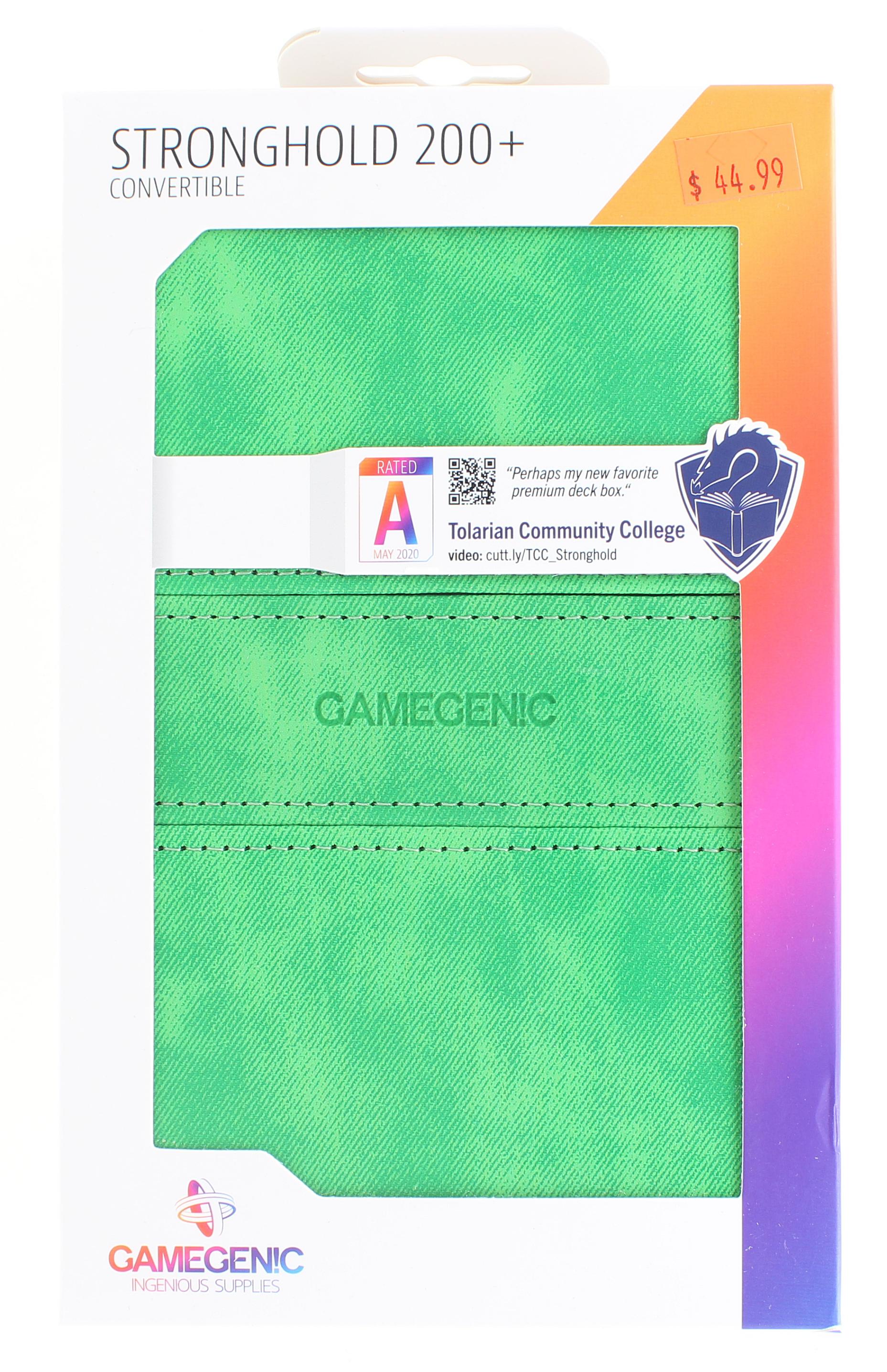 Gamegenic: +200 Stronghold Deck Box - Green