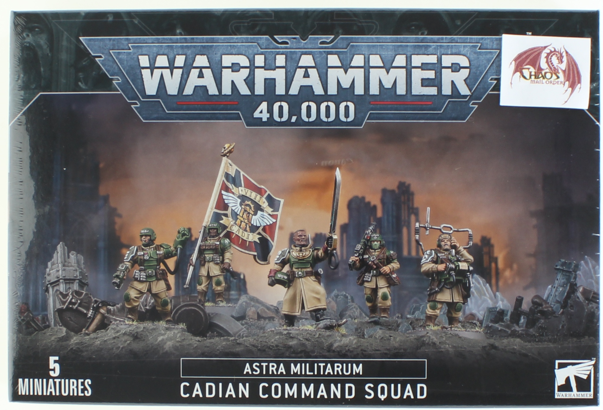 Astra Militarum: Cadian Command Squad