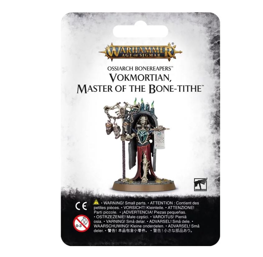 Warhammer Age of Sigmar: Vokmortian Master Of The Bone-Tithe